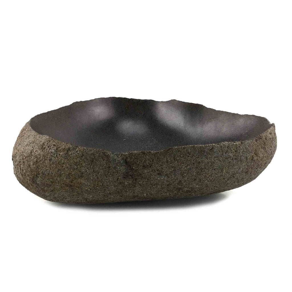 Elegant Rare Thin Lip Matte Stone Basin 440mm x 375mm x 140/130mm's (2 ...