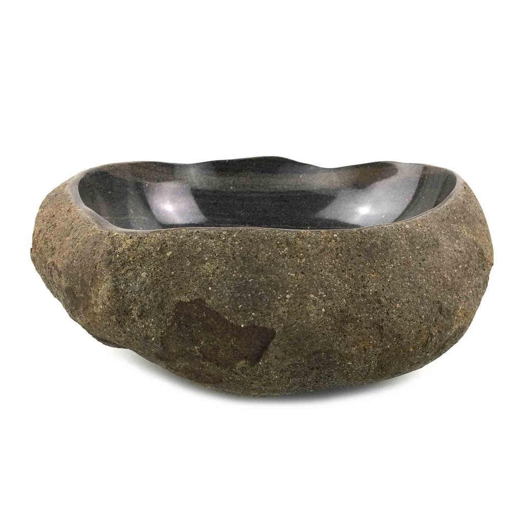 Luxury Natural Thin Lip Stone Basin 395mm x 375mm x 155/130mm (2295 ...