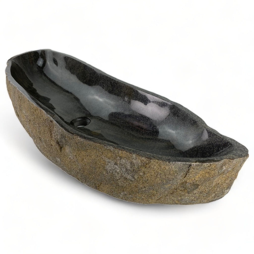 XL Double Polished Stone Basin 1065mm x 340mm x 145mm (2372) – StoneBase