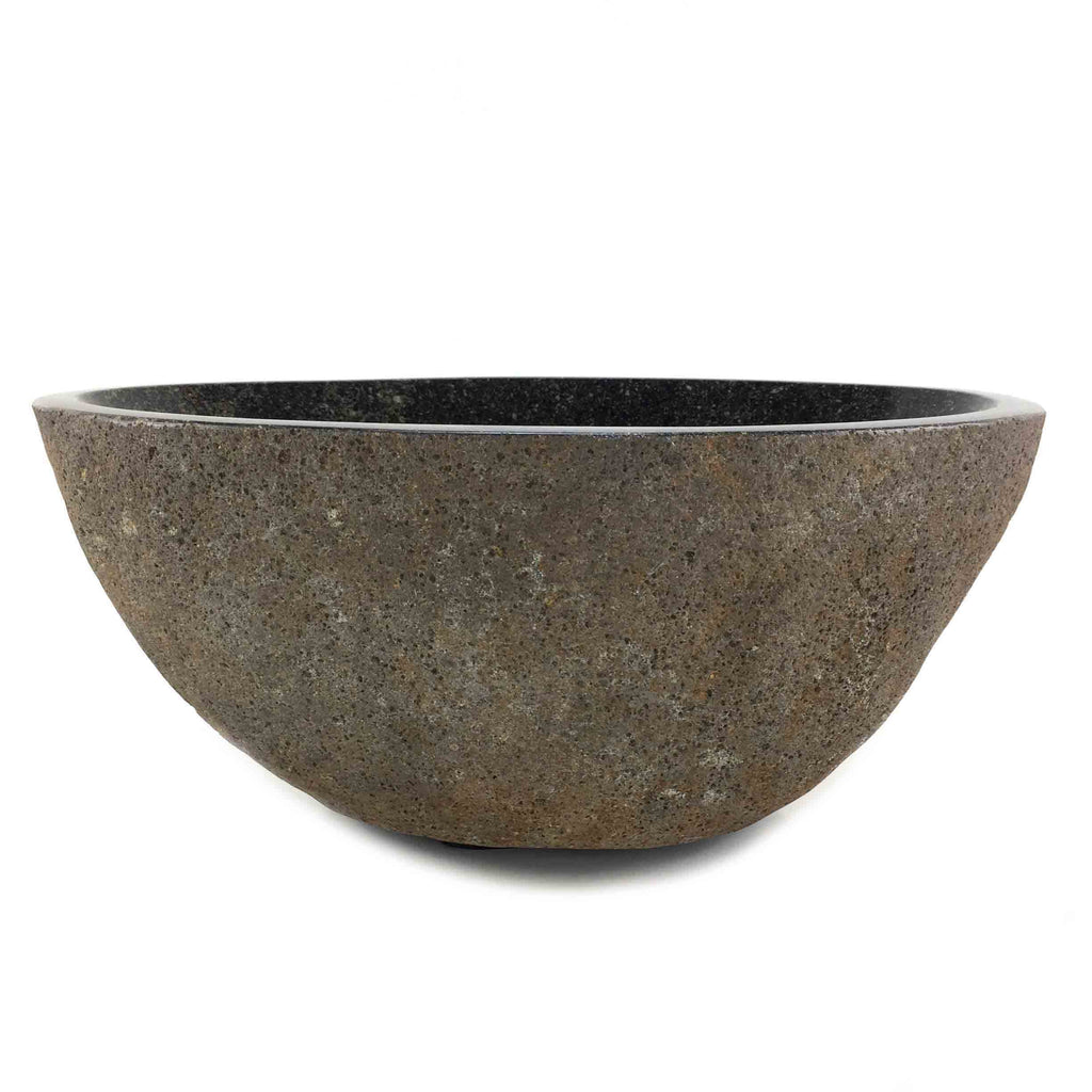 Natural Stone Basin 340mm x 230mm x 140mm (1601) – StoneBase