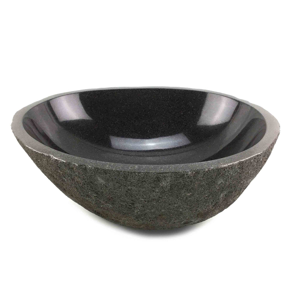 Natural Stone Bowl 410mm x 335mm x 145mm (1636) – StoneBase