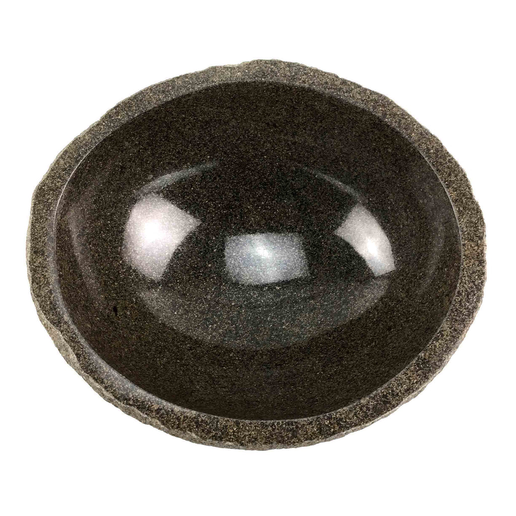 Organic Stone Bowl 35.5cm x 30.5cm x 14cm (1638) – StoneBase